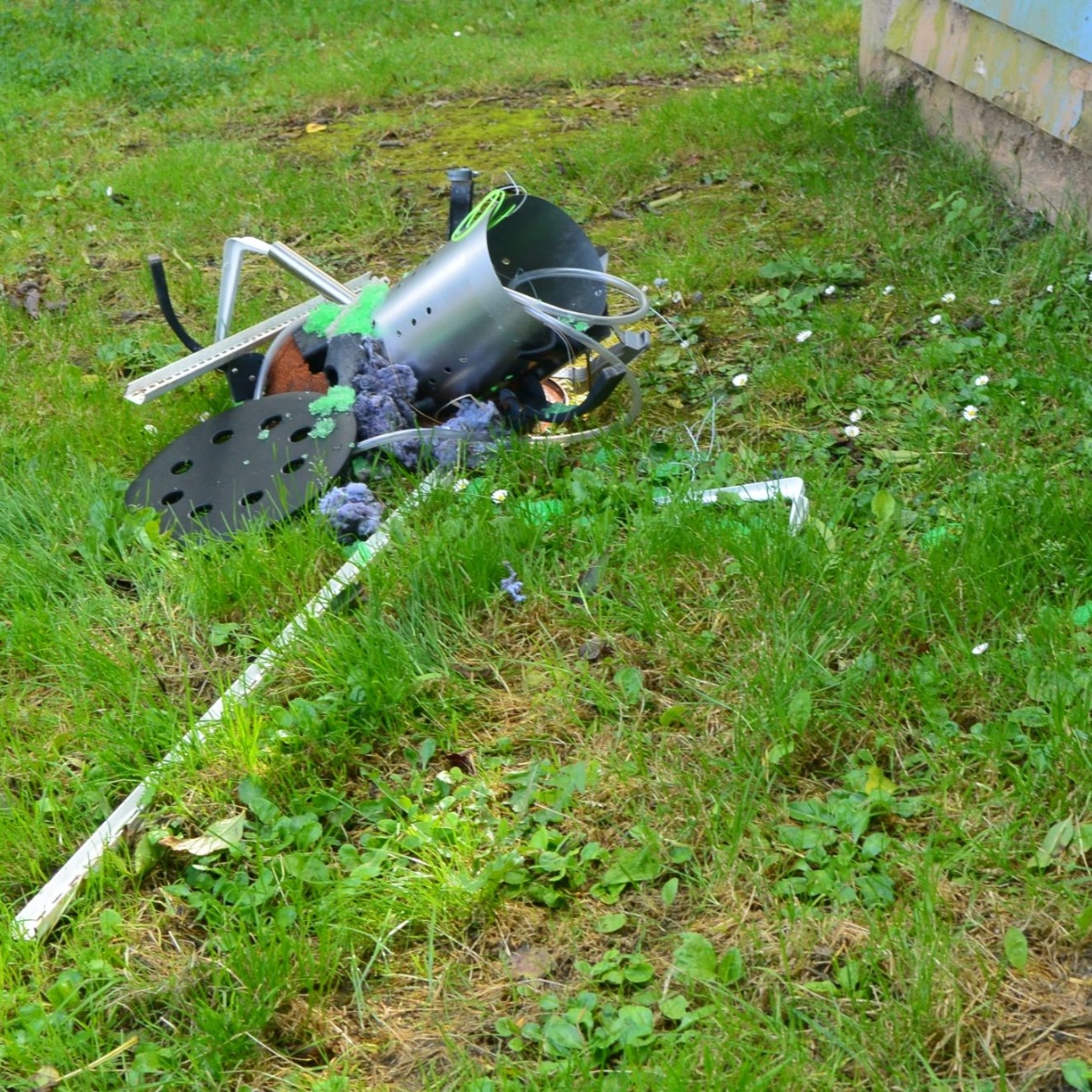 Holbeton Primary School - Alien crash landing at School!